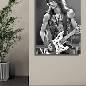 Warren Demartini Art Real Cotton Canvas Print. Frame Ready for Dorm ...