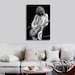 Jimmy Page Art Real Cotton Canvas Print. Frame Ready for Dorm, Office ...