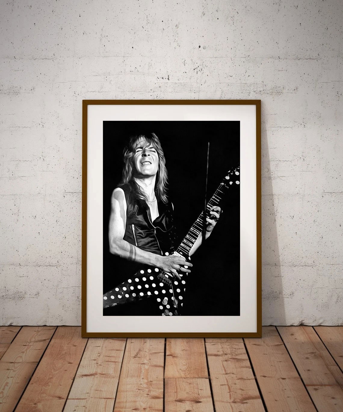 Randy Rhoads Art Real Poster sold by Sofia Esteves | SKU 41774026 | 40% ...