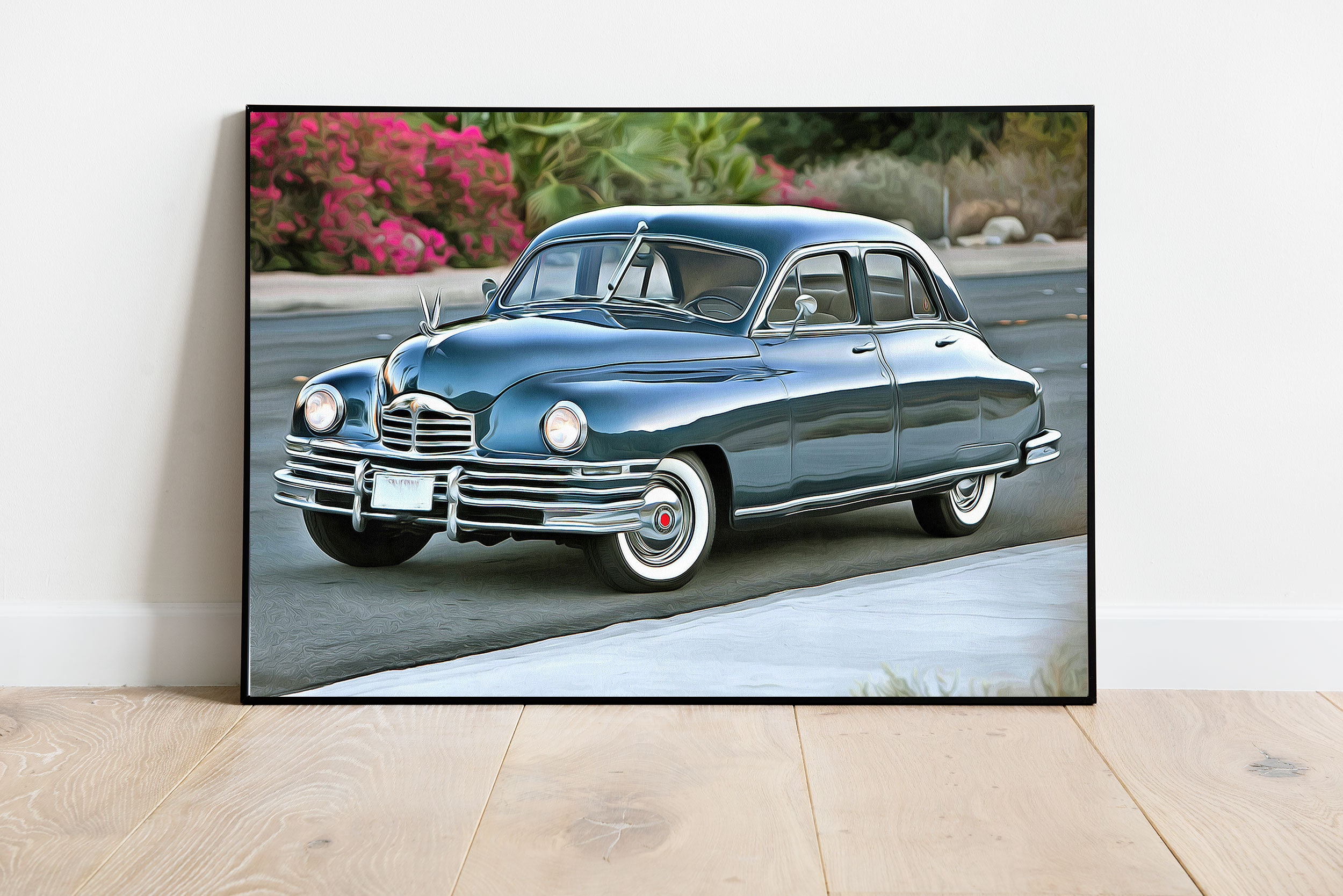 1948 Packard Super 8 Car Print, Cotton Canvas, Ready to Frame - Etsy