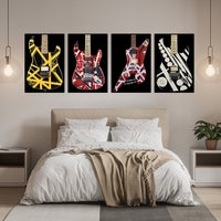 Famous Rock Band VAN HALEN Glossy 11x14 or 16x20 Photo David Lee Roth ...