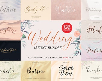 Wellington Font Handwritten Script Font Canva Fonts Fonts - Etsy