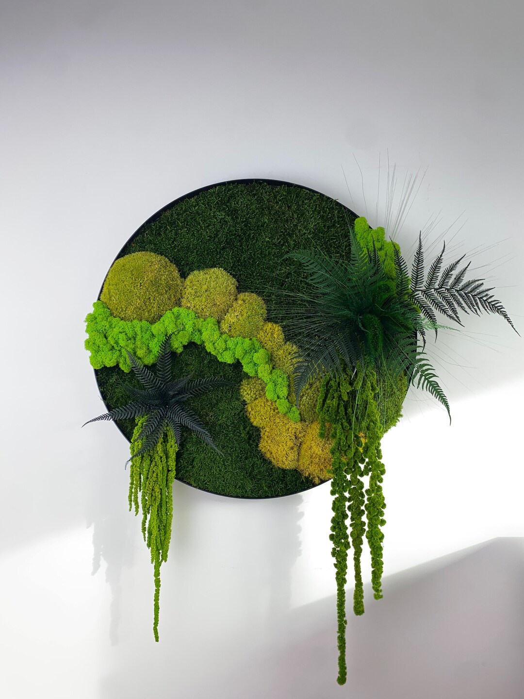 Moss Frame, Moss Art, Mosswall, Moss Picture, Home Decoration - Etsy