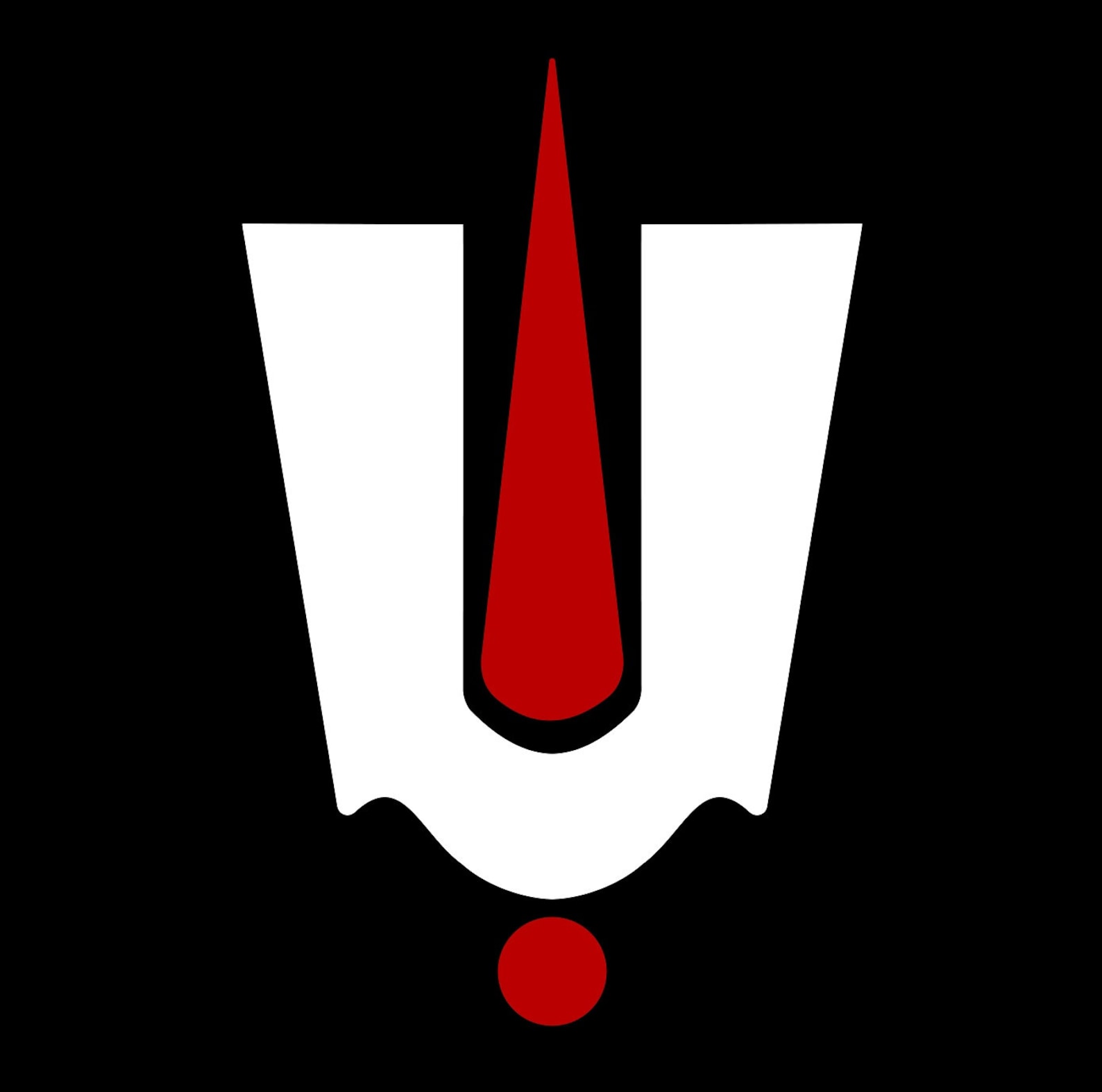 Hindu Tilak Symbol, God Tirupati Balaji Venkatesh Tilak Sign, SVG ...