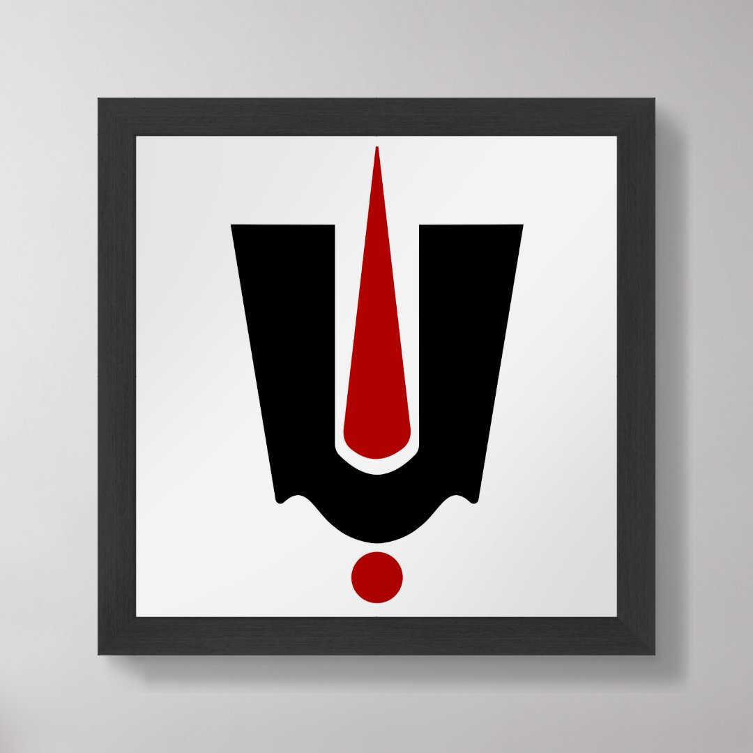 Hindu Tilak Symbol, God Tirupati Balaji Venkatesh Tilak Sign, SVG ...