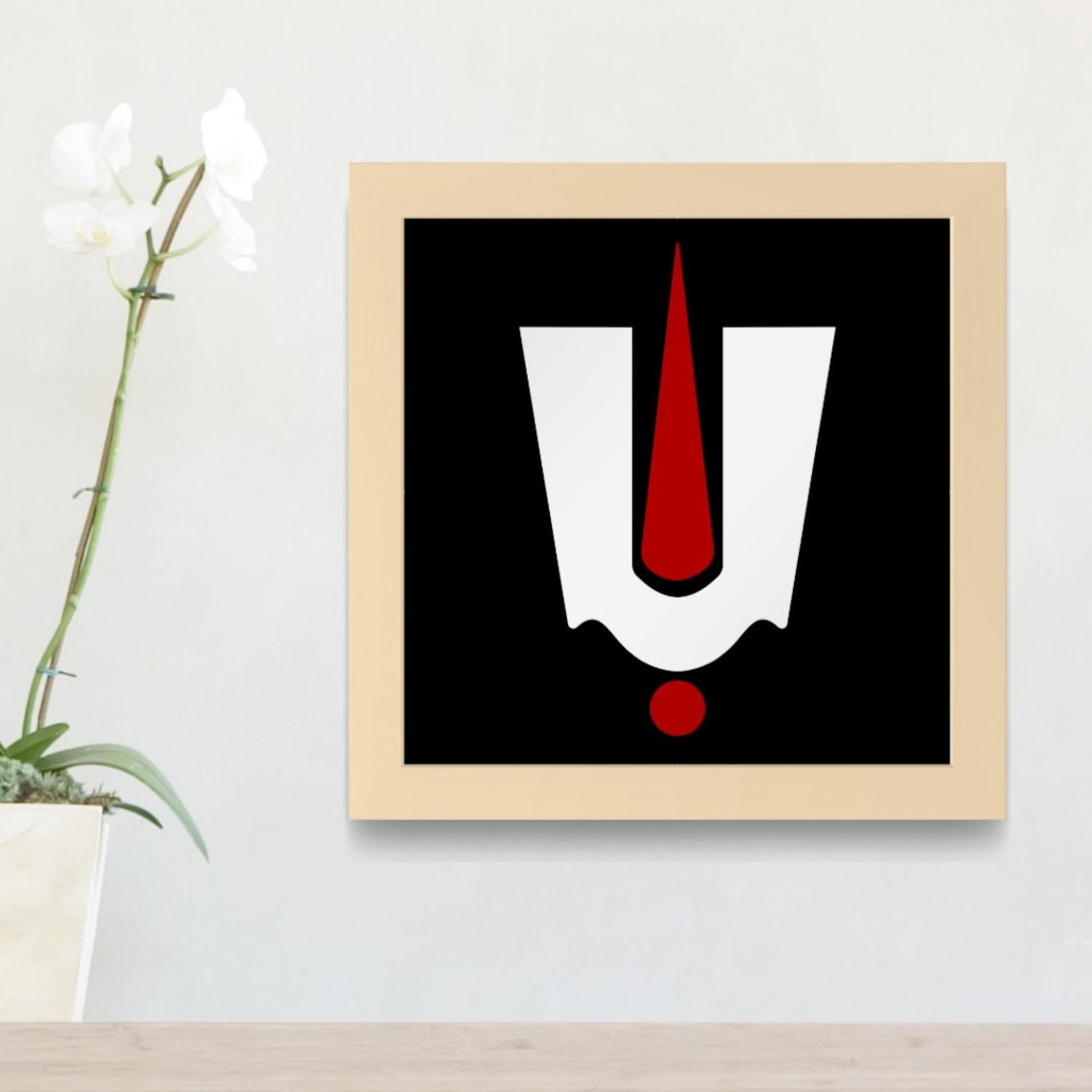 Hindu Tilak Symbol, God Tirupati Balaji Venkatesh Tilak Sign, SVG ...