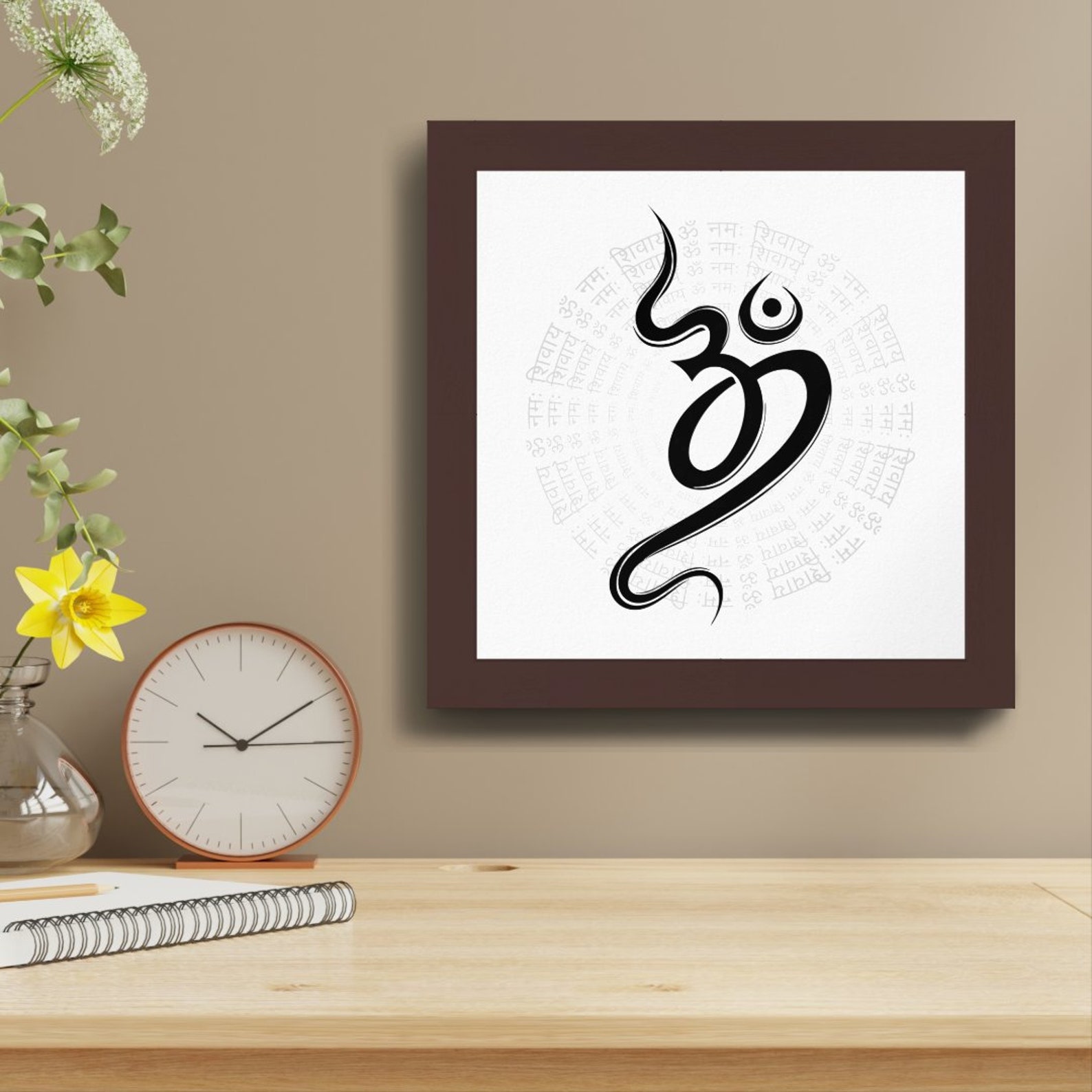 Stylish OM Design, Svg, OM Symbol , Cut File, Vector, Hindu Art, Cut ...