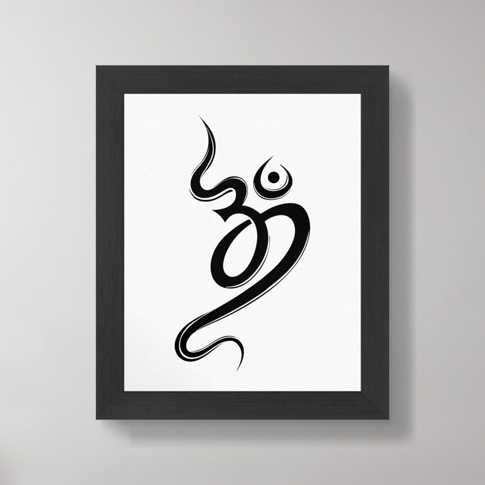Stylish OM Design, Svg, OM Symbol , Cut File, Vector, Hindu Art, Cut ...