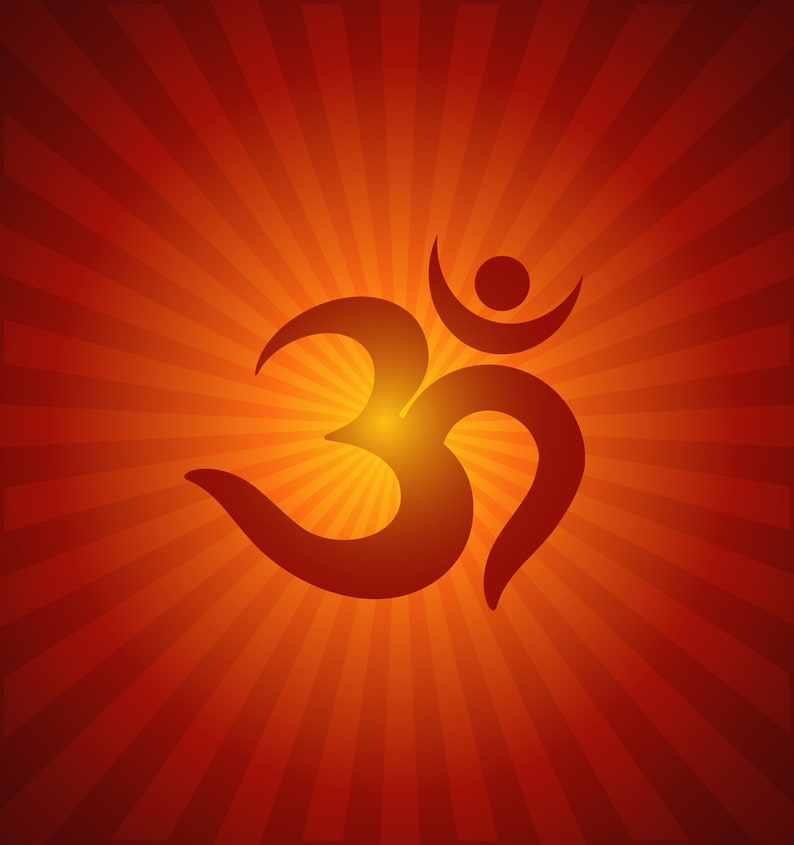 Spiritual OM Design, Hinduism, Indian, Lucky, Symbol, Power,energy ...