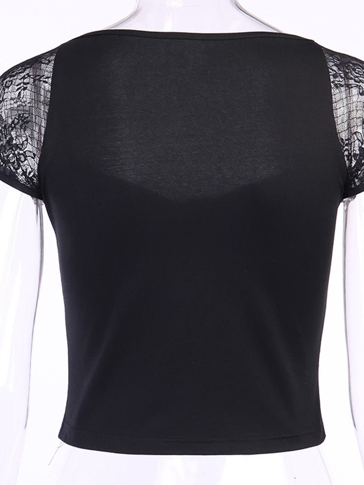 Goth Style Lace up Top - Etsy UK