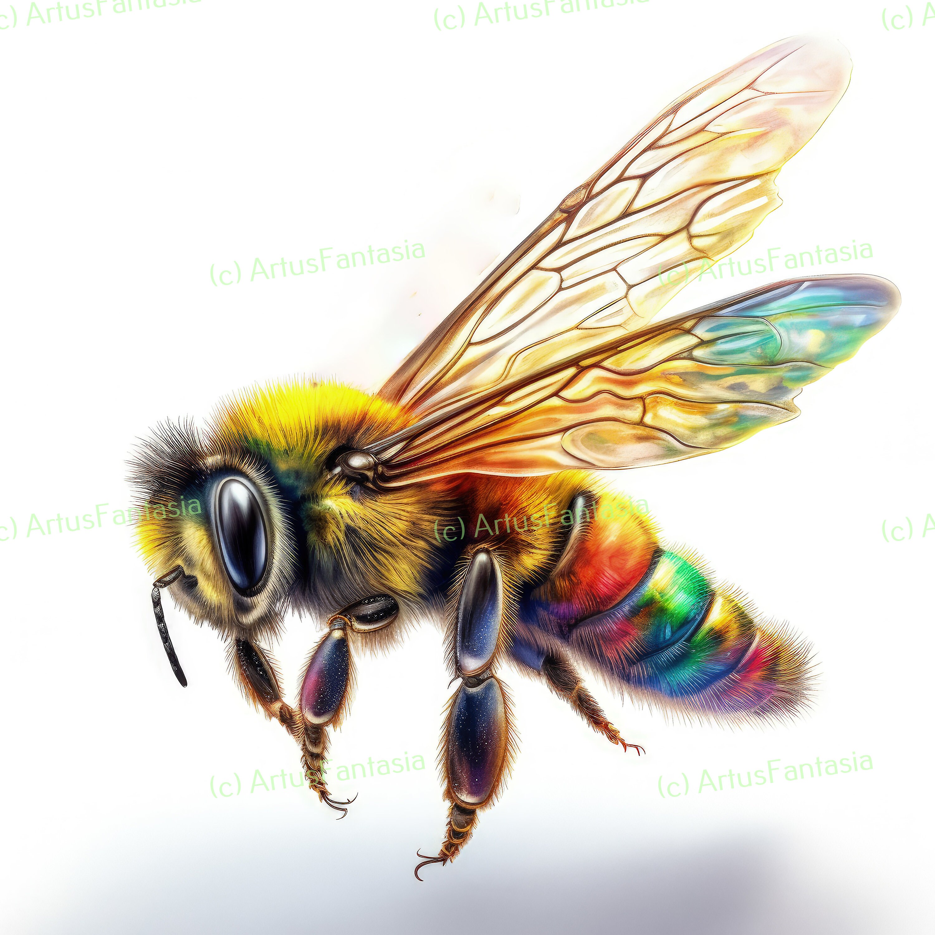 LGBTQ Bees Honeybees Rainbow Colors Clip Art Pride Gay - Etsy
