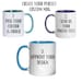 Custom Mug - Any Design- Fast Postage -personalised Photos Images Logo ...