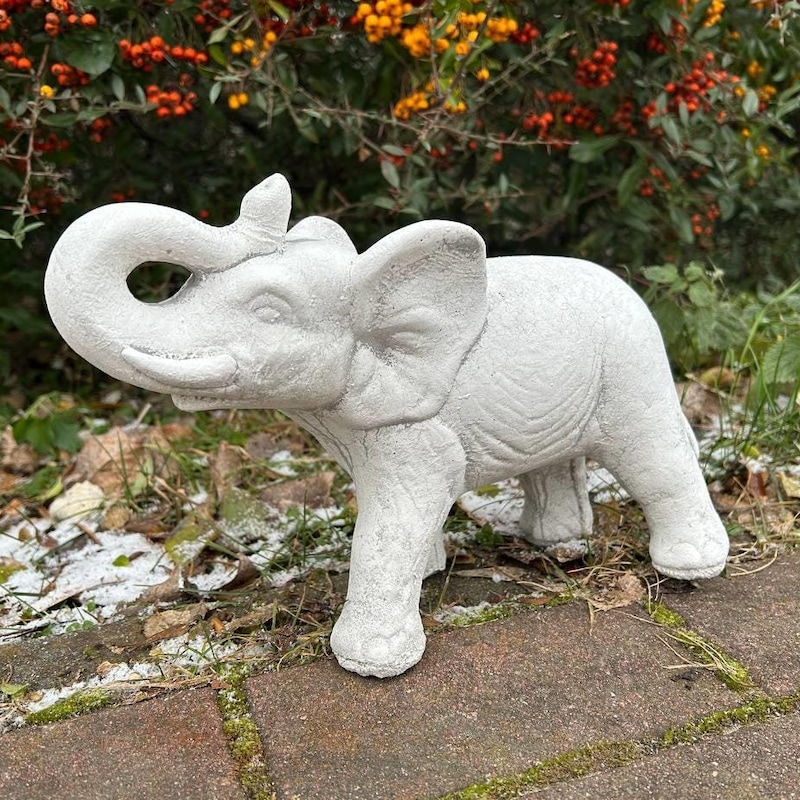 Stone Elephant - Etsy