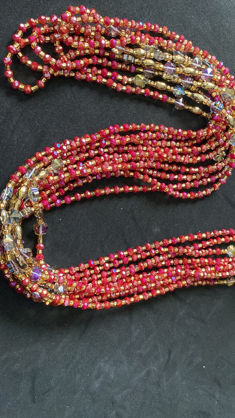 Wholesale Crystal Waist Beads.waist Beads for Resale. Ghana Waist Beads ...