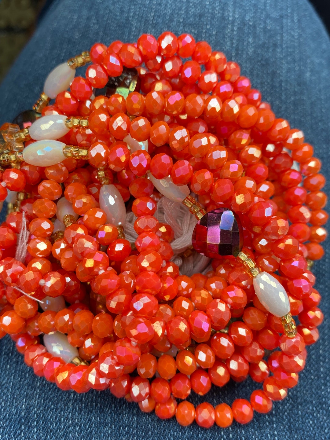 Wholesale Crystal Waist Beads - Etsy