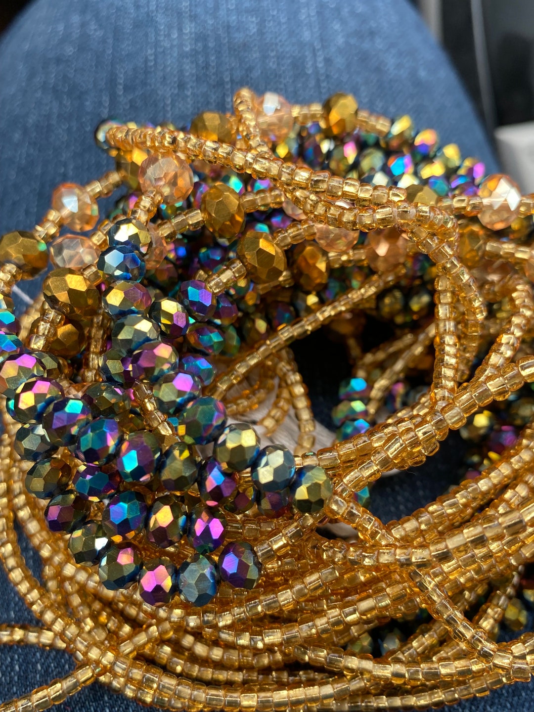 Wholesale Crystal Waist Beads - Etsy