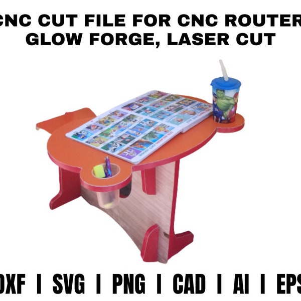 Cnc Cut Study Table - Etsy