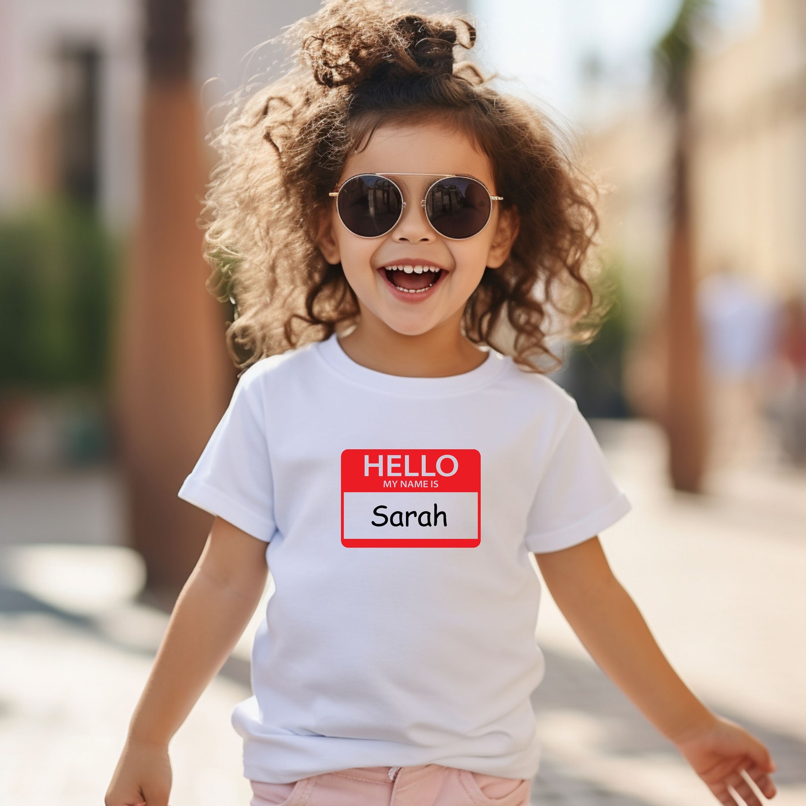 Hello My Name is Shirt, Personalized Alphabet Shirt, Custom School ...