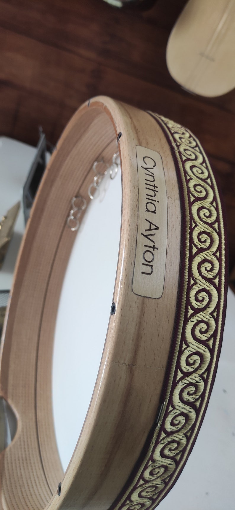 Bendir Tunable Handmade Greek Frame Drum - Etsy