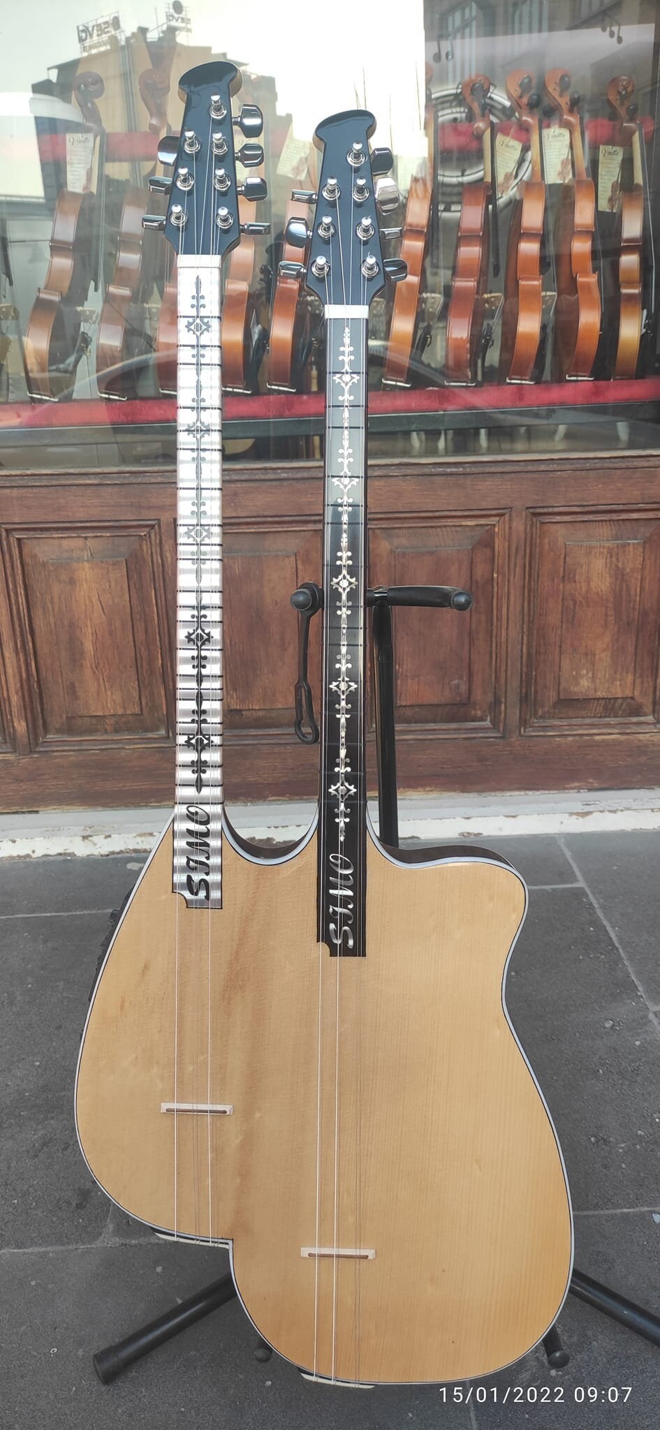 Double Arm Stage İnstrument, Custom Design, Turkish Baglama ...