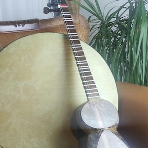 Handmade Azerbaijan Tar: Folk Musical Instrument, Bovine Soundboard - Etsy