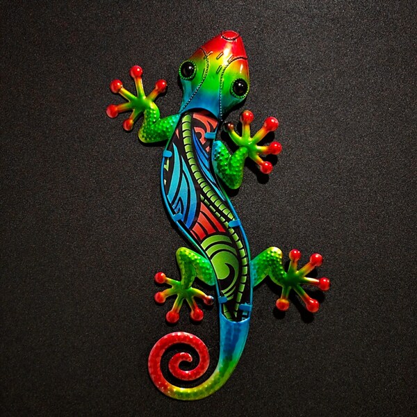 Lizard Metal Art - Etsy