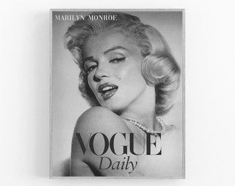 Vogue Marilyn Monroe - Etsy