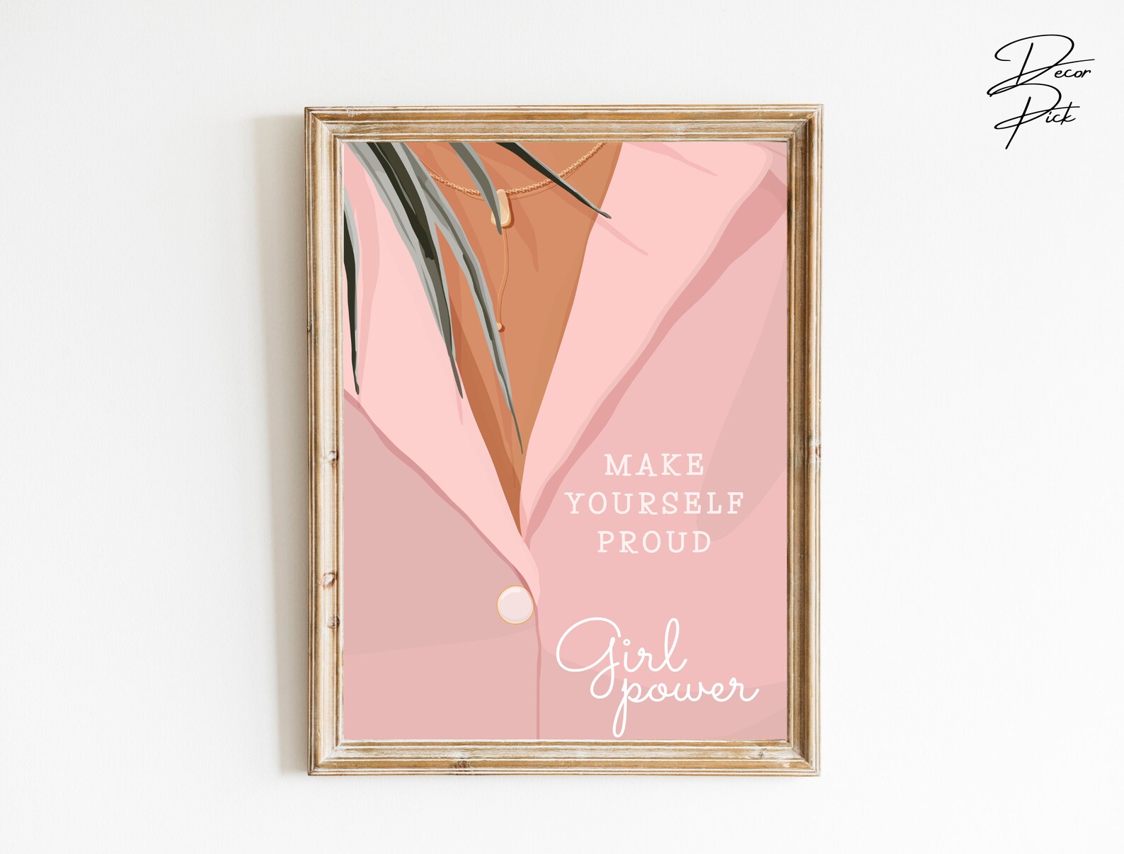 Girl Power Print, Motivational Quote for Influencer, Make Yourself ...