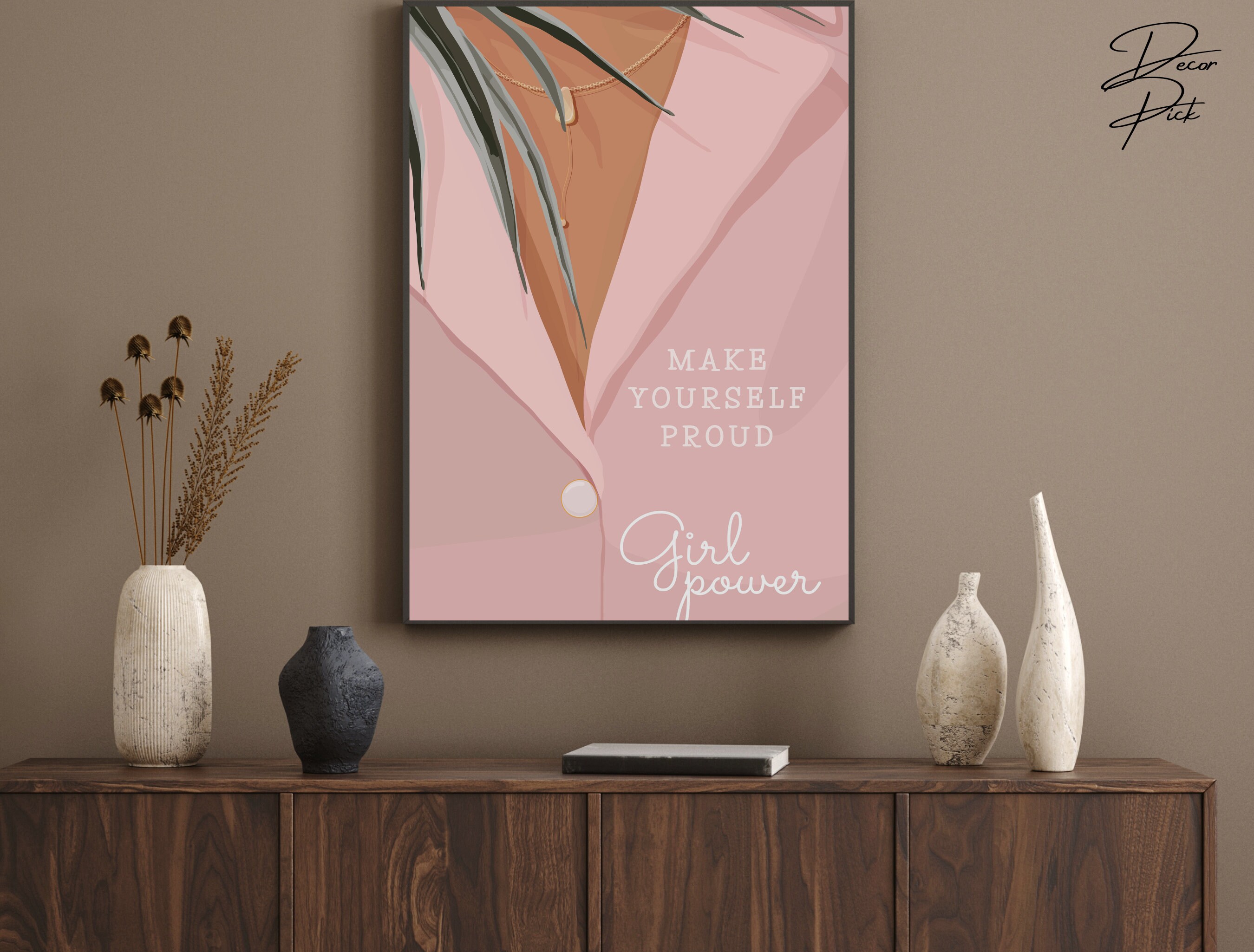 Girl Power Print, Motivational Quote for Influencer, Make Yourself ...