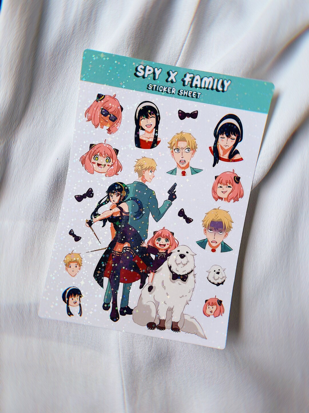 Spying Family Members - Sticker Sheet - Etsy