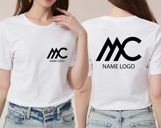 Custom Logo Design Shirt, Personalized Gifts, Business Logo T-shirt ...