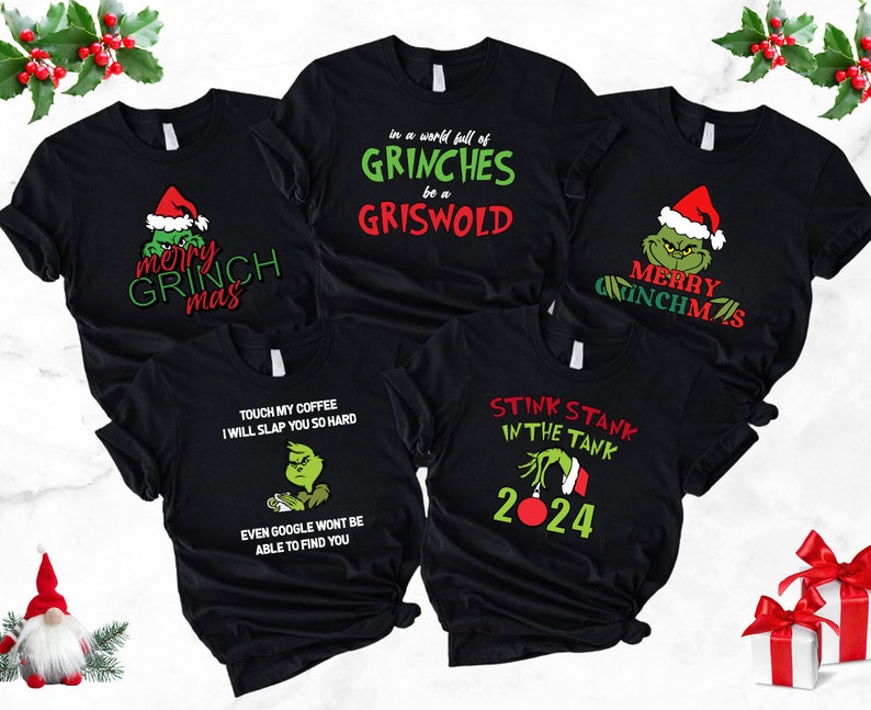 Custom Christmas Design Shirt Personalized Christmas T-shirt - Etsy