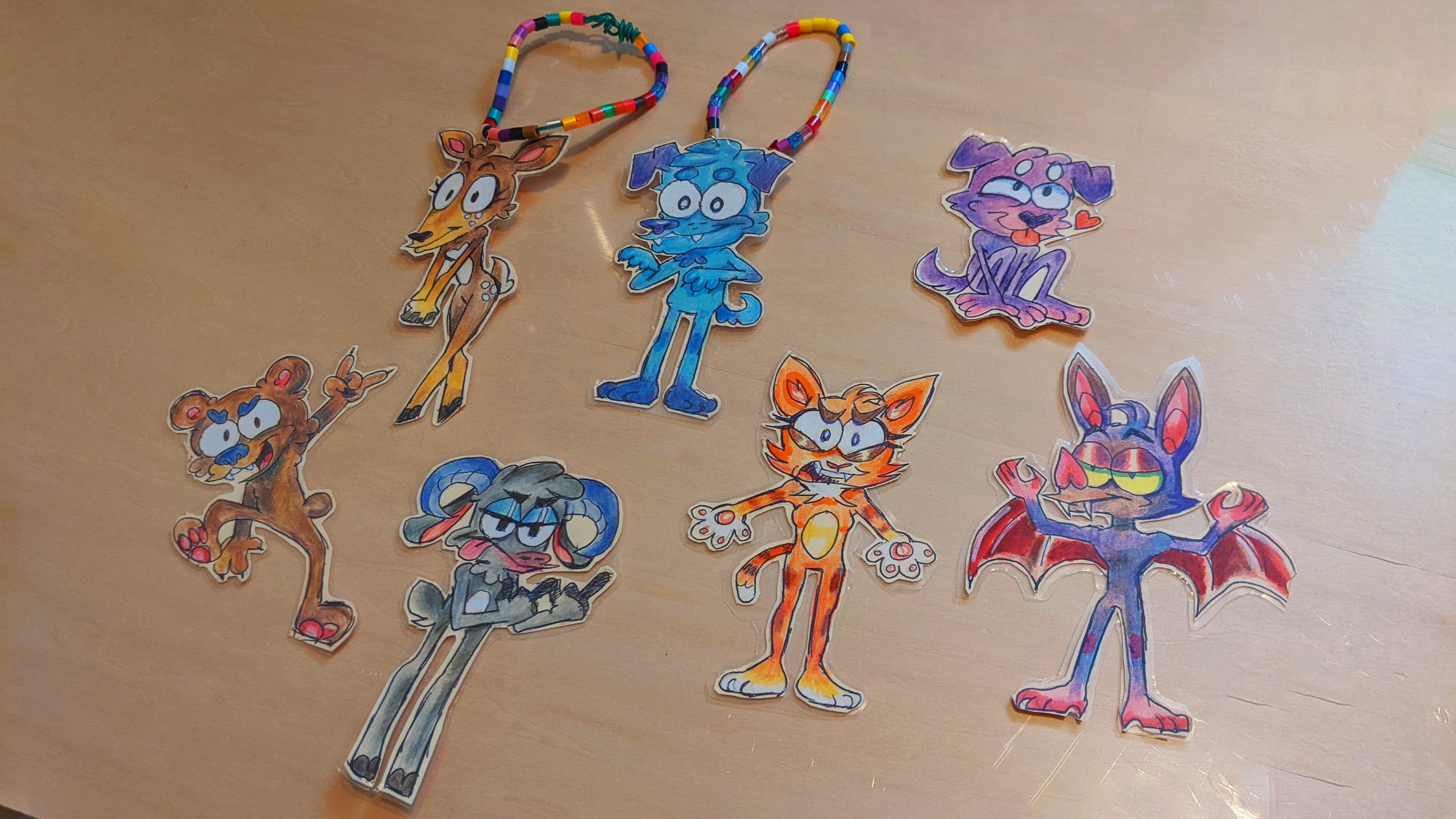 Custom Character Badge , Miniature Furry Badge - Etsy