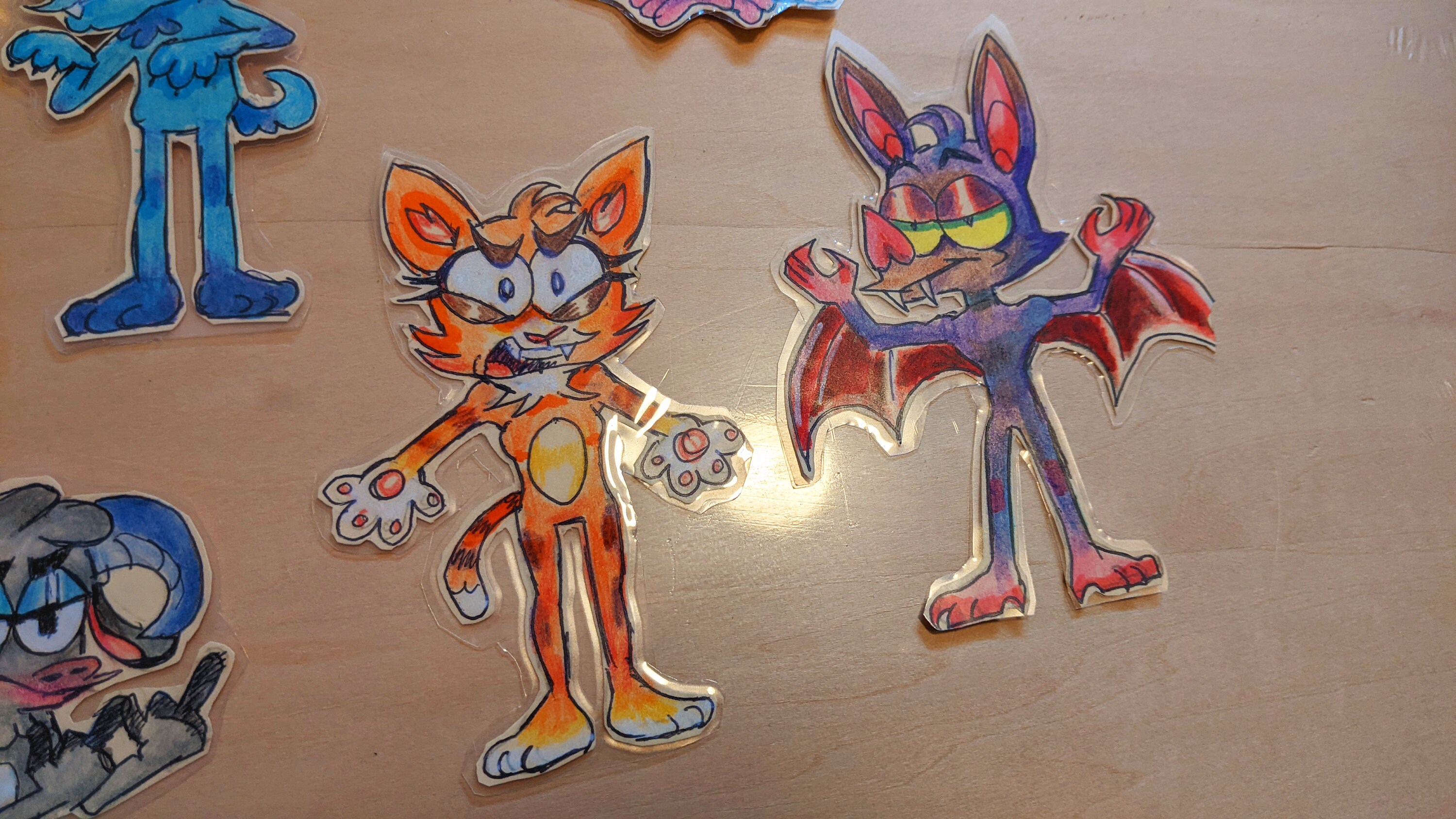 Custom Character Badge , Miniature Furry Badge - Etsy
