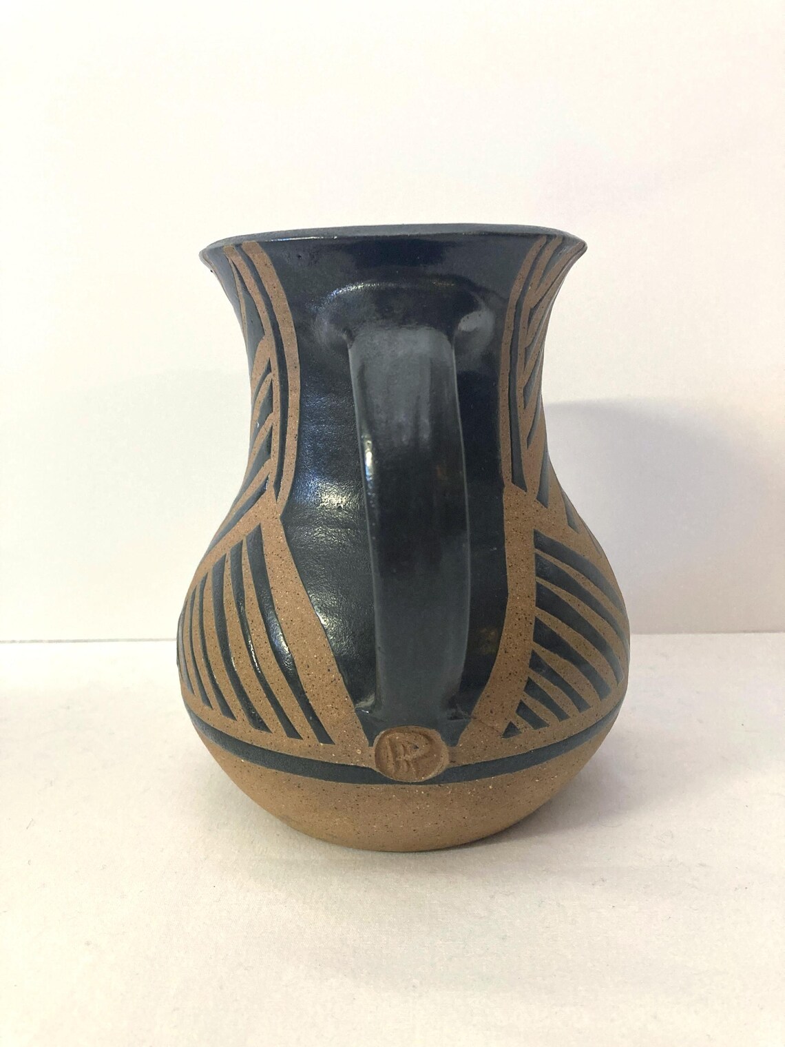 Handmade Ceramic Sgraffito Pitcher - Etsy