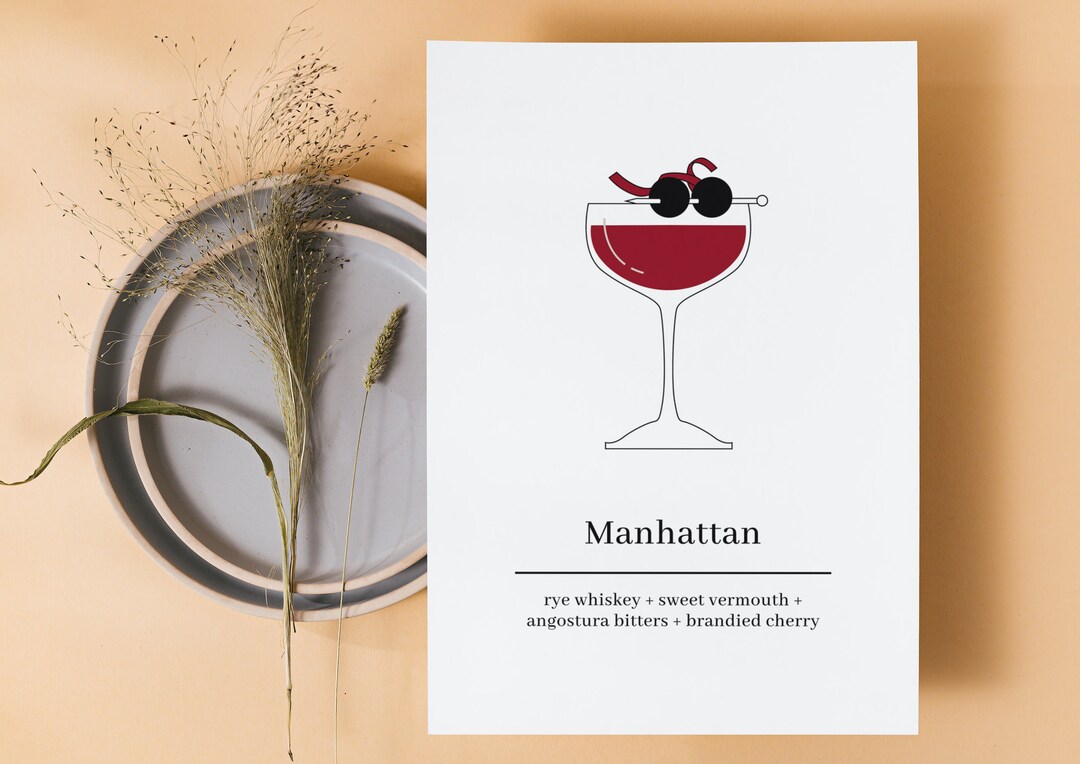 Manhattan Printable Invitation Card Minimalist Invite - Etsy