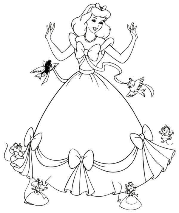 Printable Princess Colouring Book - Etsy