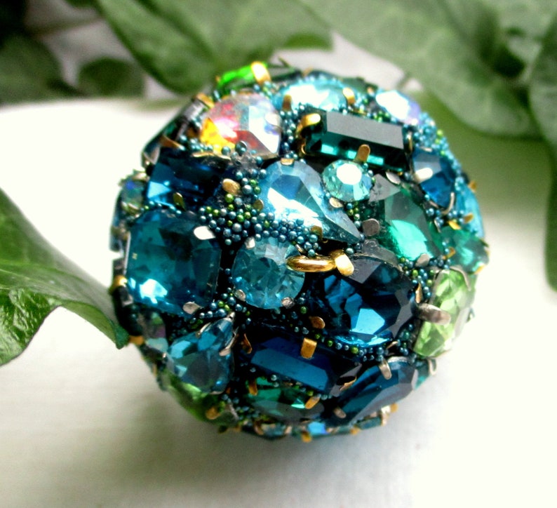 Jewelled Ball, Celestial Orb, Rhinestone Ball, Meditation Ball, Crystal ...