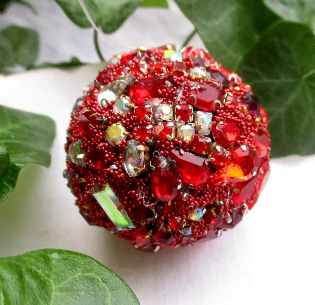Jewelled Ball, Celestial Orb, Rhinestone Ball, Meditation Ball, Crystal ...