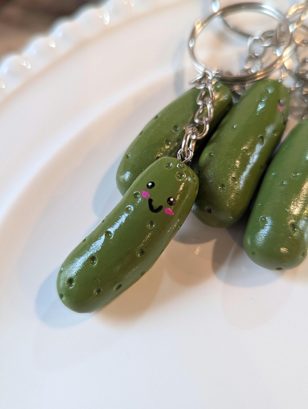 Pickle Buddy Keychain | Emotional Support Pickle | Funny Gift Ideas I ...