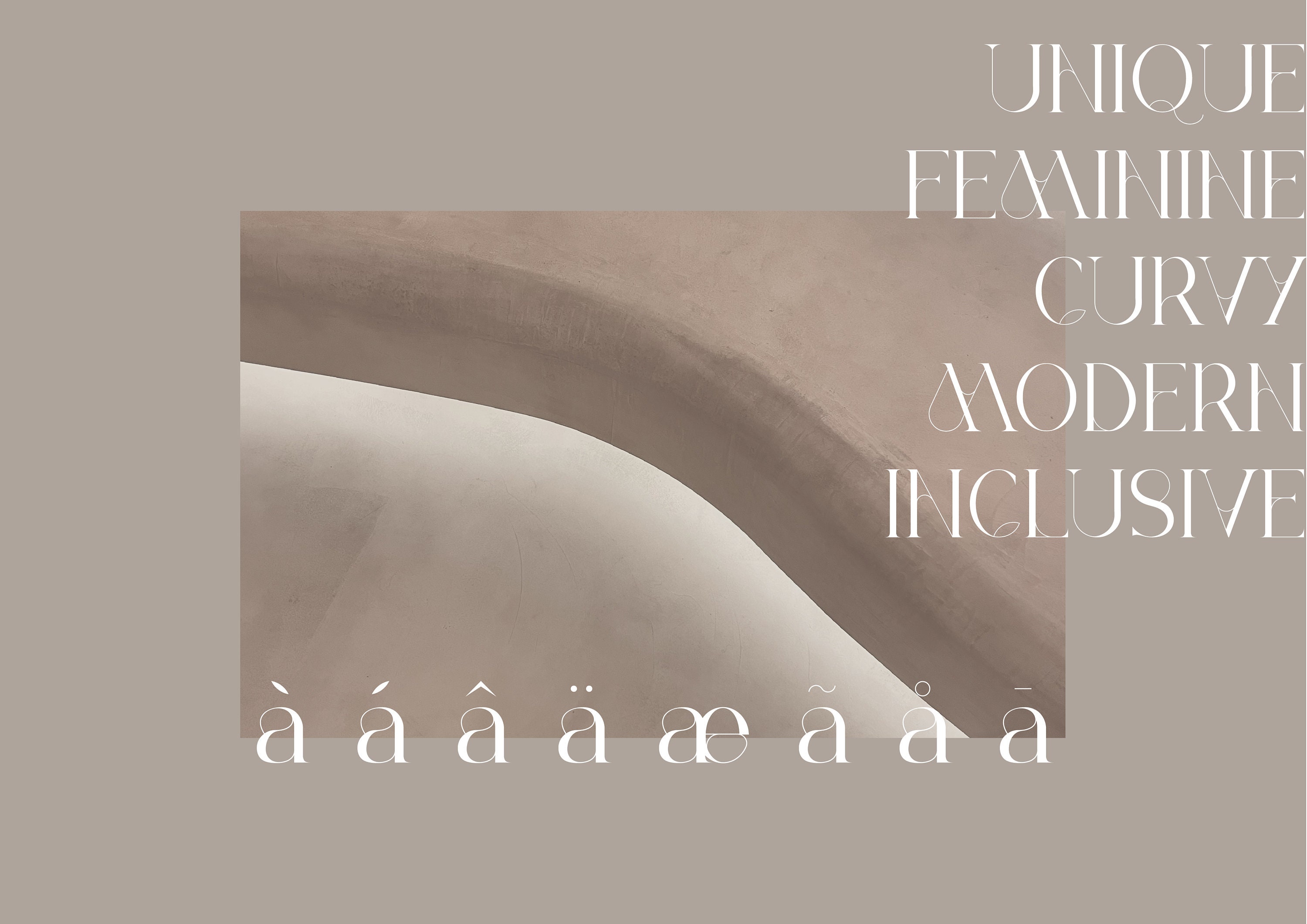 Display Serif Font, Lettering, Branding Fonts, Logo Font, Chic Font ...