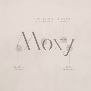 Display Serif Font, Lettering, Branding Fonts, Logo Font, Chic Font ...