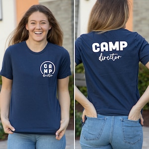 Custom Camping Shirt, Camp Director Shirt, Camping Crew Shirt, Camp ...