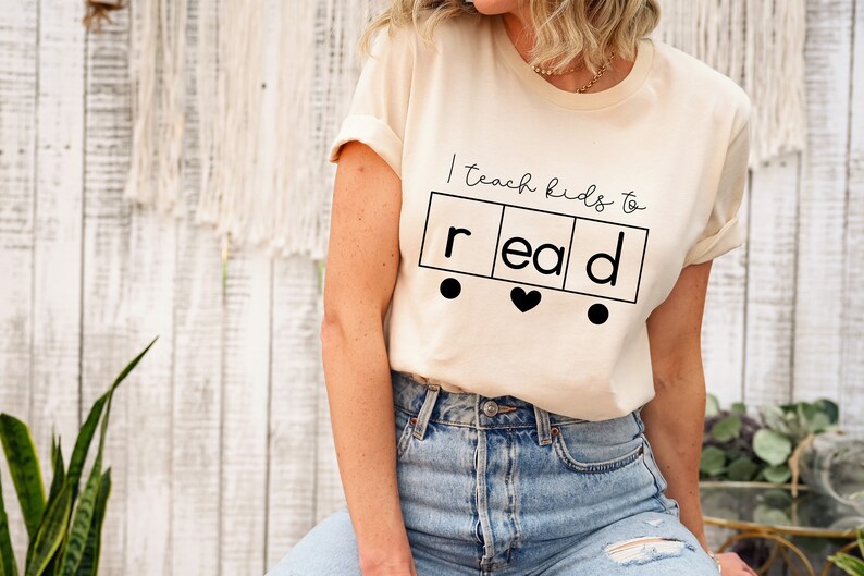 I Teach Kids to Read Tshirt, Reading Teacher Tshirt, Elementary Teacher ...