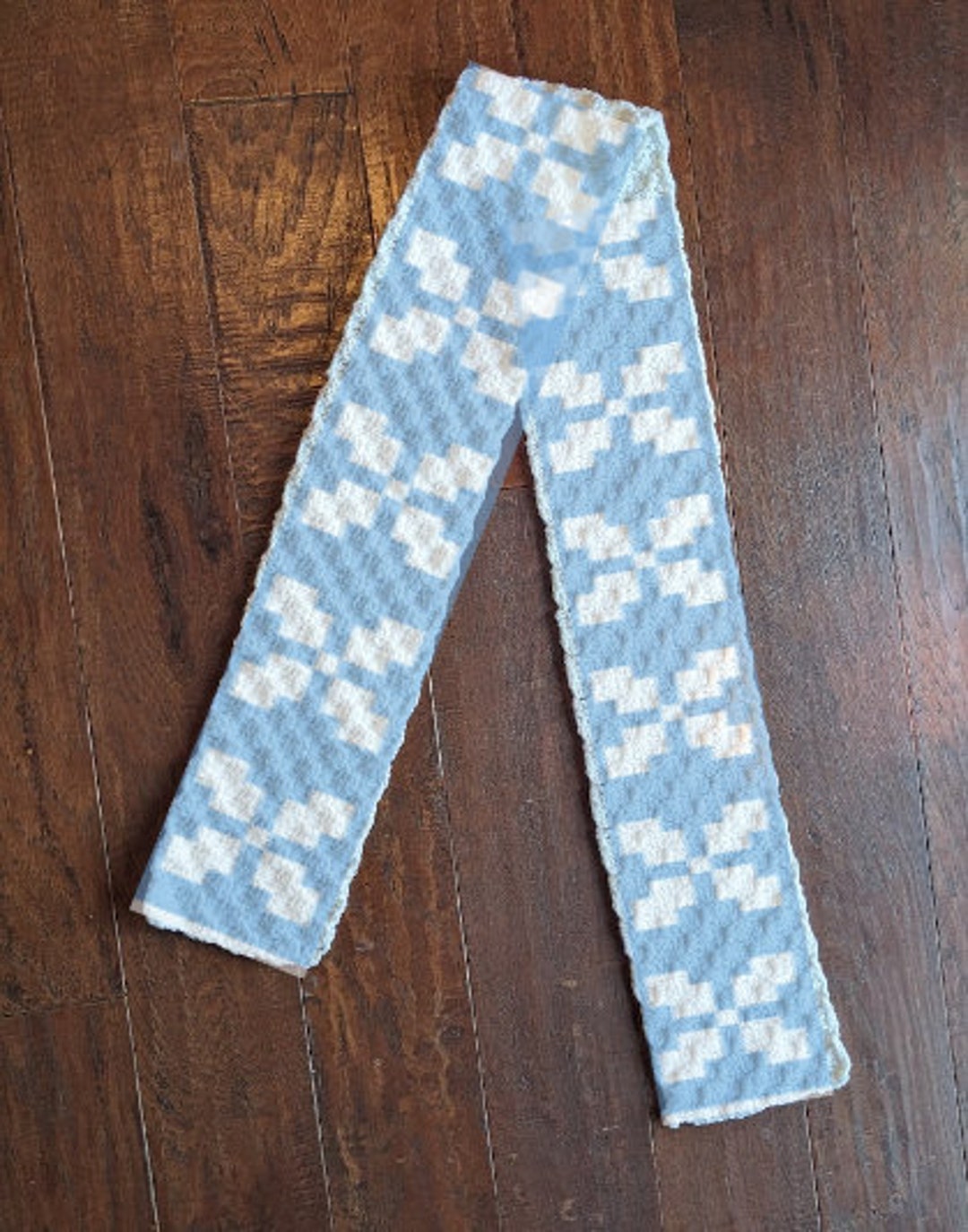 Snowflake Scarf Crochet **pattern ONLY** C2C, Tapestry - Etsy