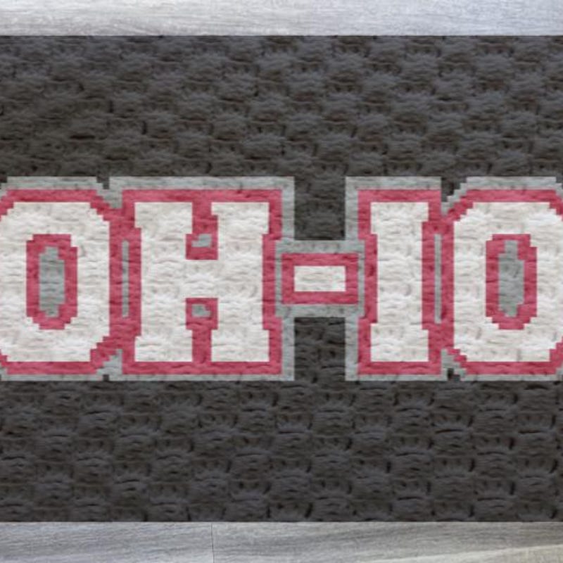 Ohio State Block O Svg - Etsy
