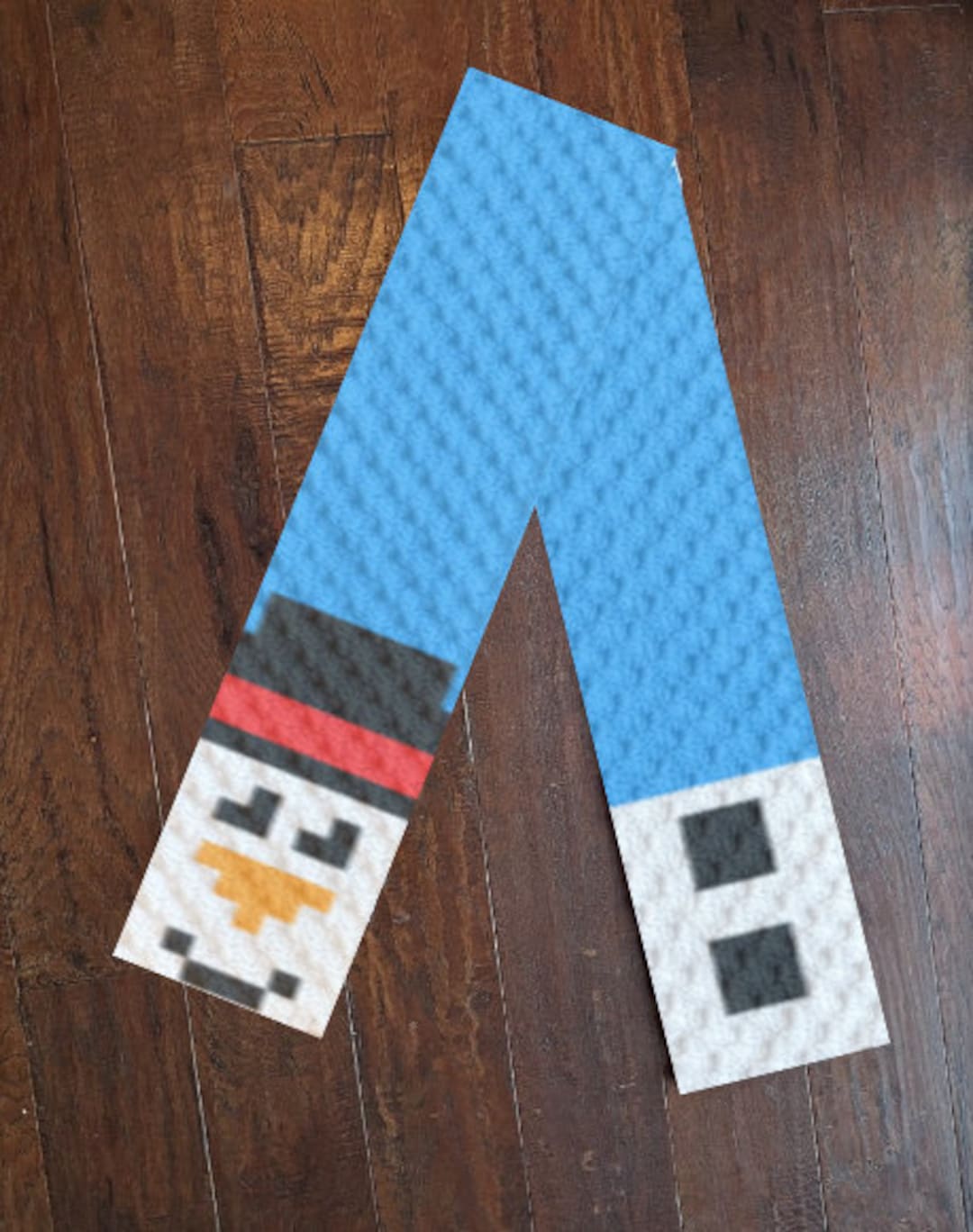 Snowman Scarf Crochet **pattern ONLY** C2C, Tapestry - Etsy