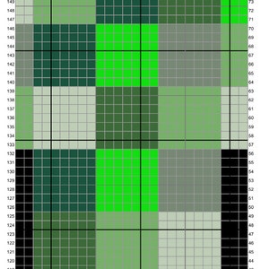 Creeper Crochet **pattern ONLY** C2C Minecraft Afghan, Tapestry ...