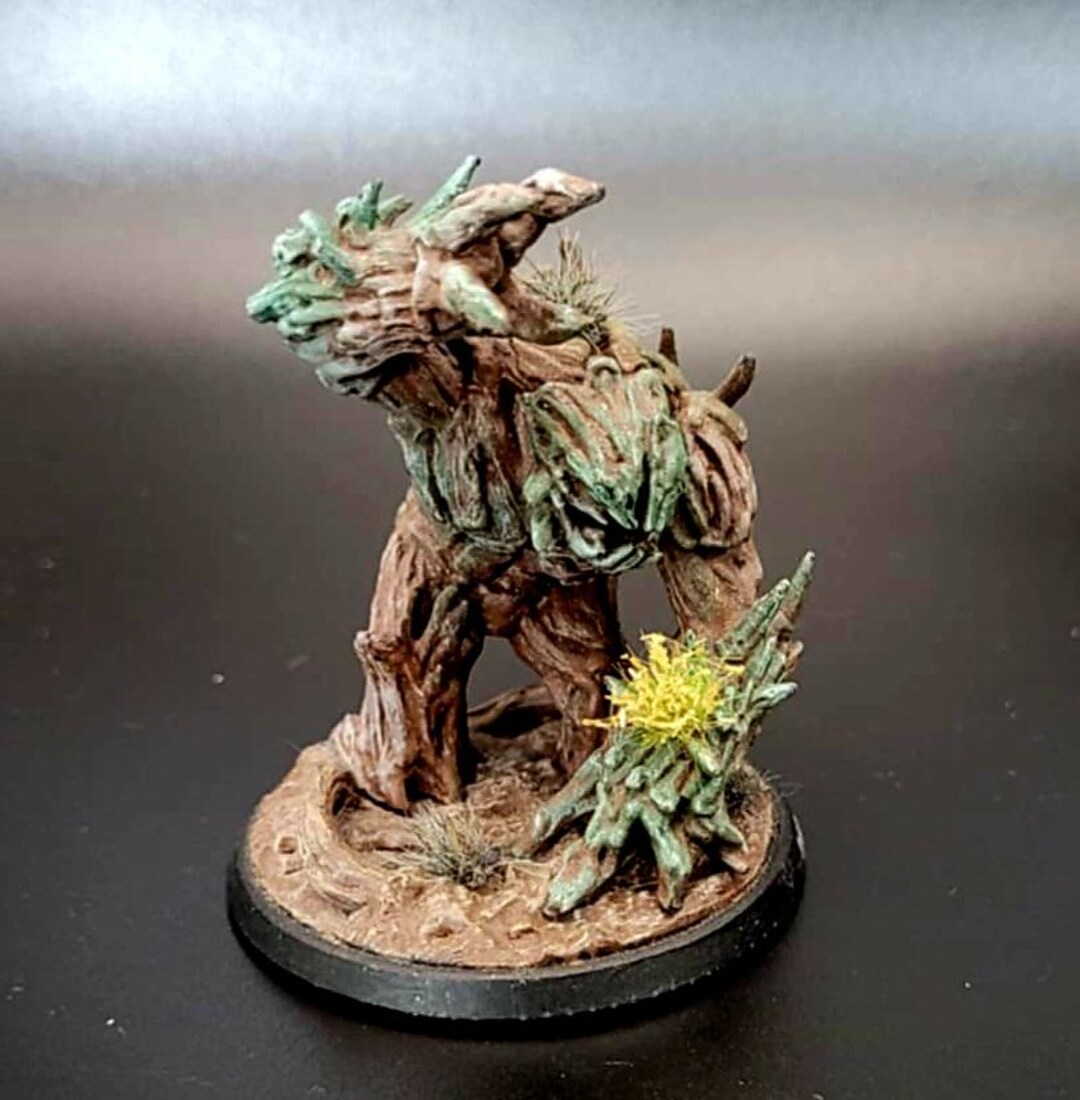 Forest Monster Hand Painted 3D Printed TTRPG Mini for Dungeons and ...