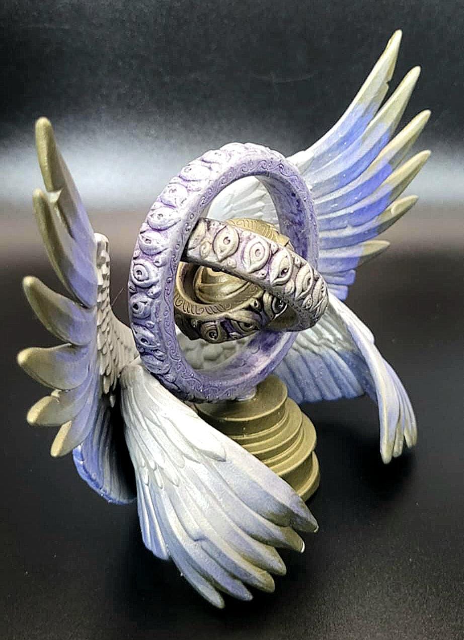 Biblically Accurate Angel Handpainted Resin RPG Miniature for TTRPG ...